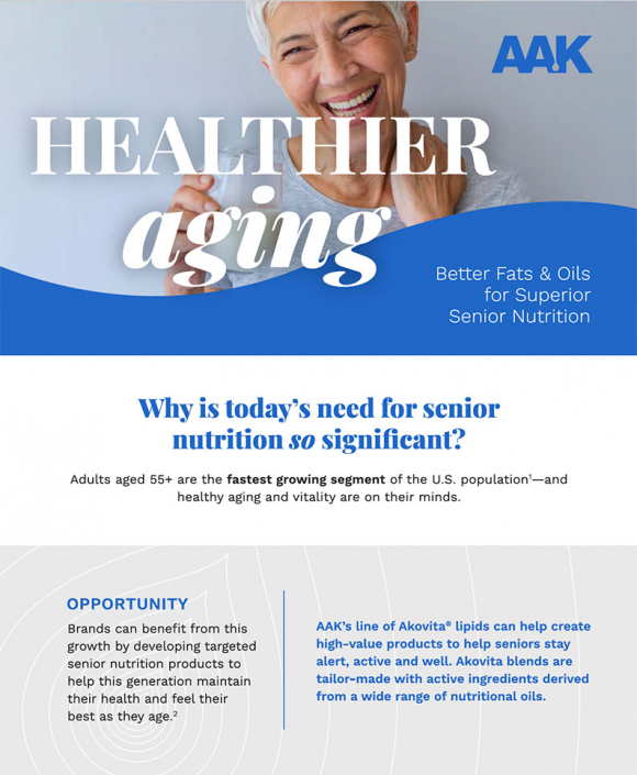 Healthier Aging: Senior Nutrition – AAK